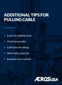 How to Pull Wire Through Conduit | Wire Pulling | AerosUSA
