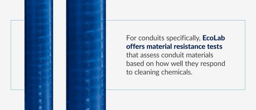 Benefits of EcoLab & FDA Approved Food & Beverage Conduit