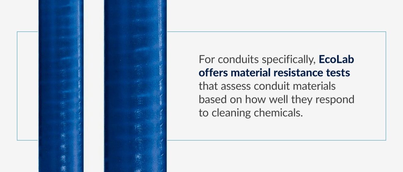 Benefits of EcoLab & FDA Approved Food & Beverage Conduit