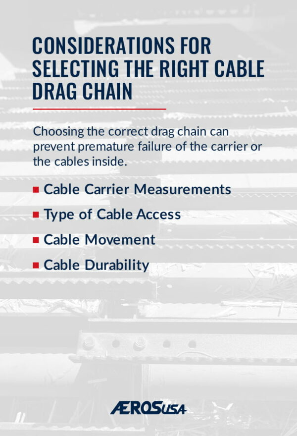 The Ultimate Guide to Cable Drag Chains | AerosUSA
