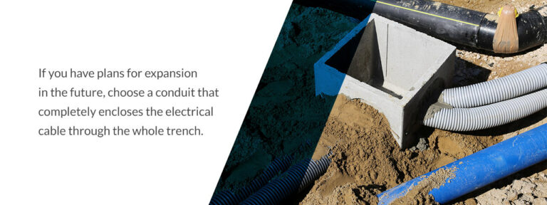 Installing Conduits Outdoors - AerosUSA