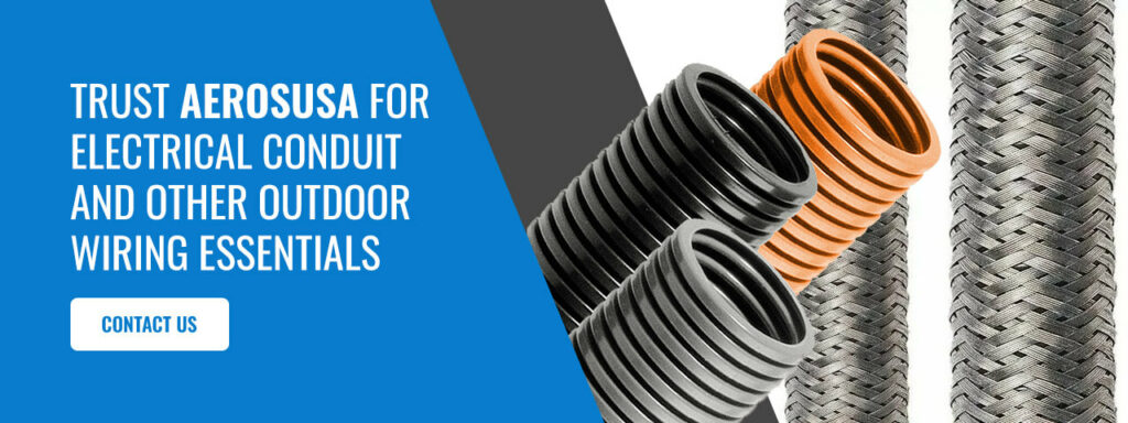 Installing Conduits Outdoors - AerosUSA