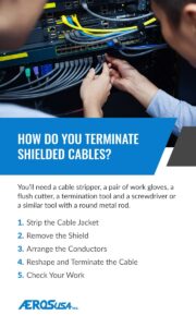 Different Ways to Terminate a Shield - AerosUSA
